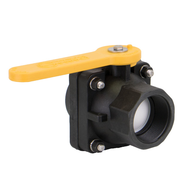 Banjo Stubby Valve 2 in. Full Port Ball Valve - 2 in. Female NPT x 2 in ...