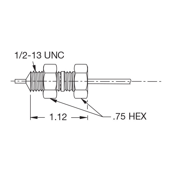 Scully Ground Bolt for ST-47 Groundhog