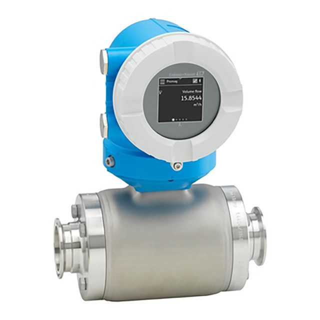 Proline Promag H 10 Electromagnetic Inline Flow Meter w/Tri-Clamp ...