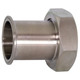 Dixon Sanitary 17MP-14 Clamp x Plain Bevel Seat Adapters with Hex Nut 304 SS - John M. Ellsworth ...