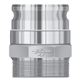 PT Coupling 3 in. FSV-Adapter 360° Swivel Male Adapter x Male NPT ...