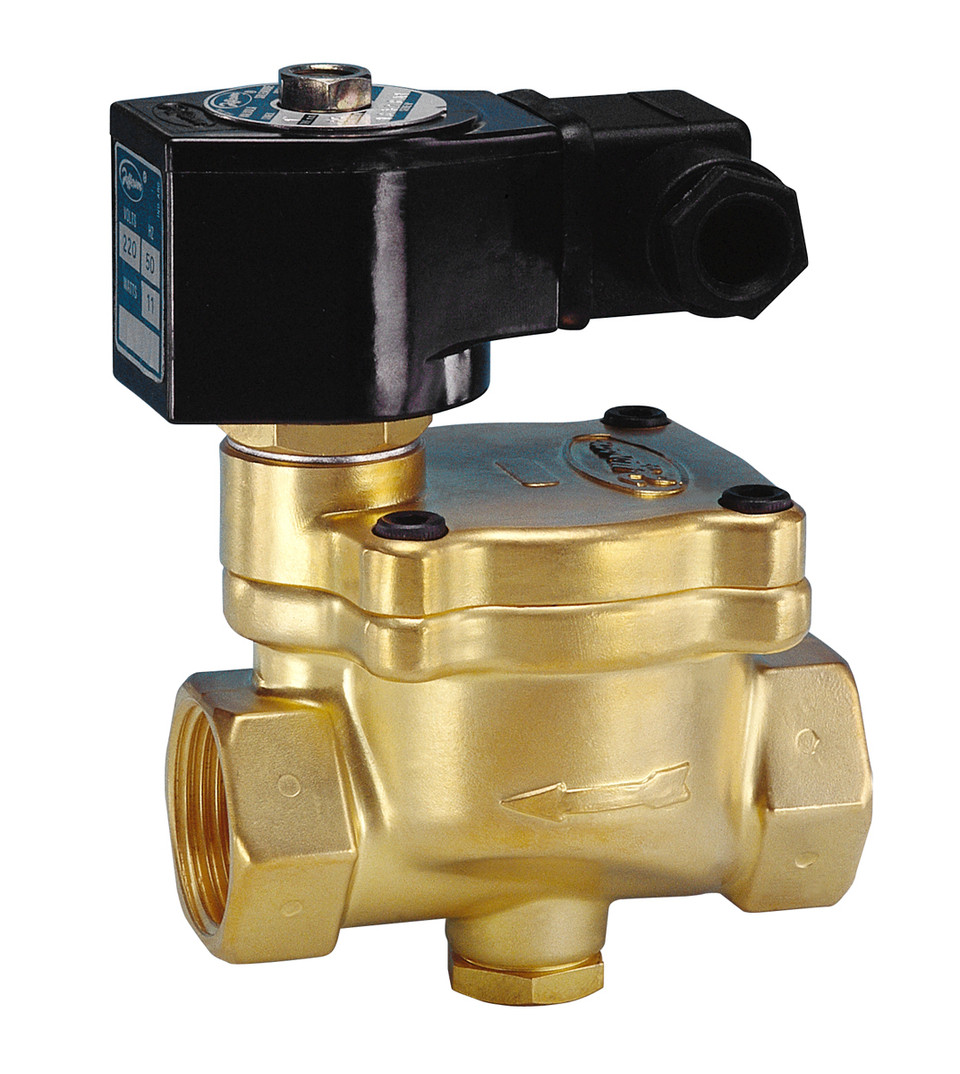 Jefferson Valves 1342 Series 2-Way Brass Explosion Proof Solenoid ...