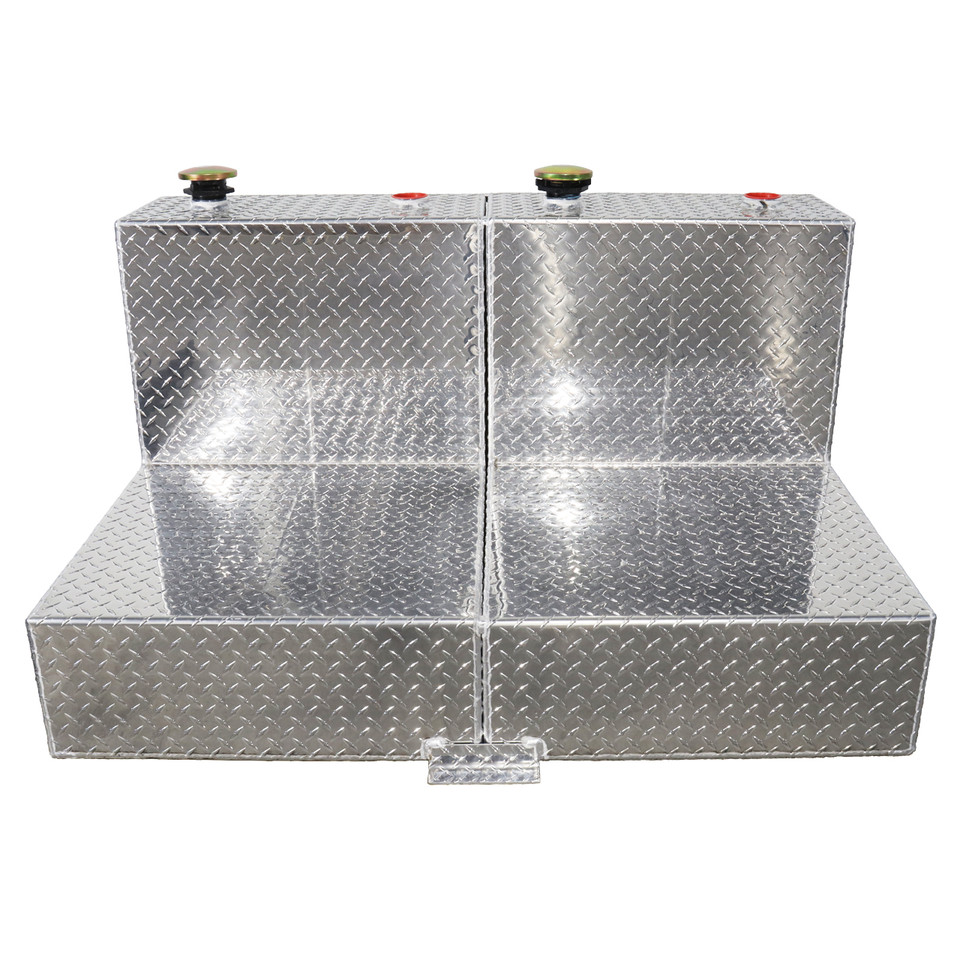 95 Gallon Aluminum L-shape Split Fuel Transfer Tank - John M. Ellsworth ...