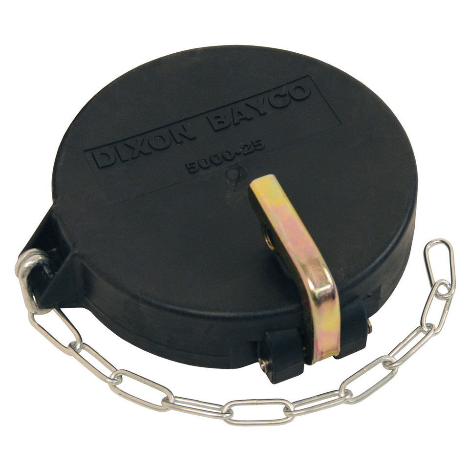 Dixon 5000-25 4 in. Nylon API Dust Cap w/ Pad-Lockable Roller Lever ...
