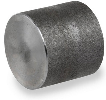 Smith Cooper 3000# Forged Carbon Steel 1/2 in. Cap Fitting - Threaded ...