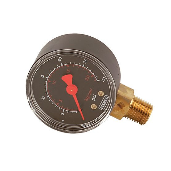 Emerson Fisher J500 Series Pressure Gauge, Bottom Connection - John M ...