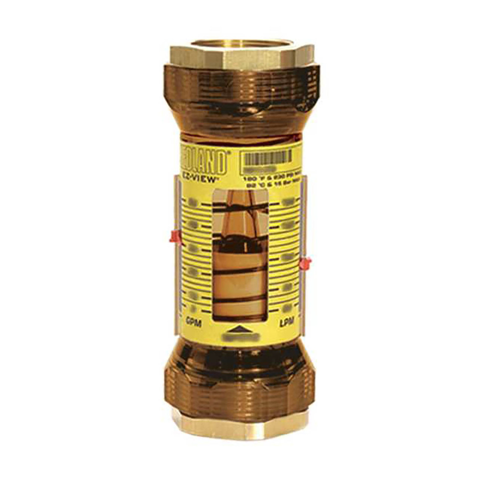 Badger Meter Hedland Variable Area EZ-View Water Flow Meter w/Sensor, 2 ...