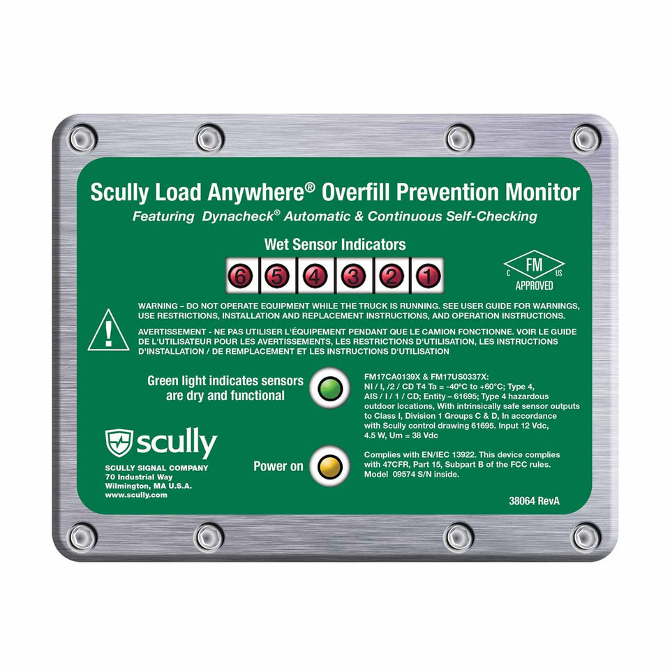Scully Load Anywhere® Control Unit, 6 Compartment, 12V, 5-Wire