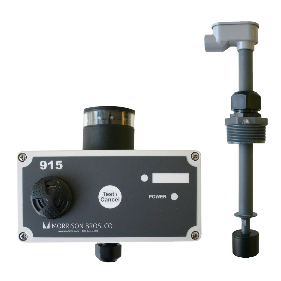 Morrison Bros. 915 Tank Alarm Console w/ Single Channel & One Sensor ...