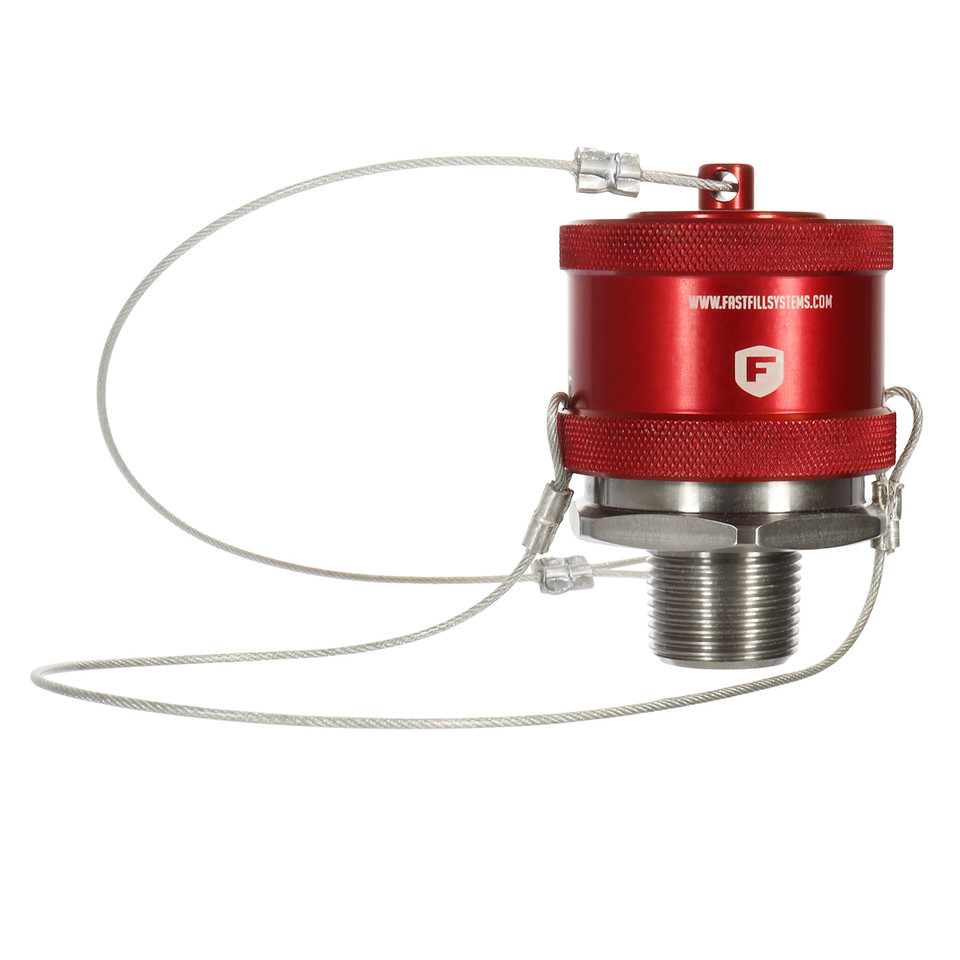 Fast Fill N100P Crankcase Nozzle w/Plug, Red - John M. Ellsworth Co. Inc.