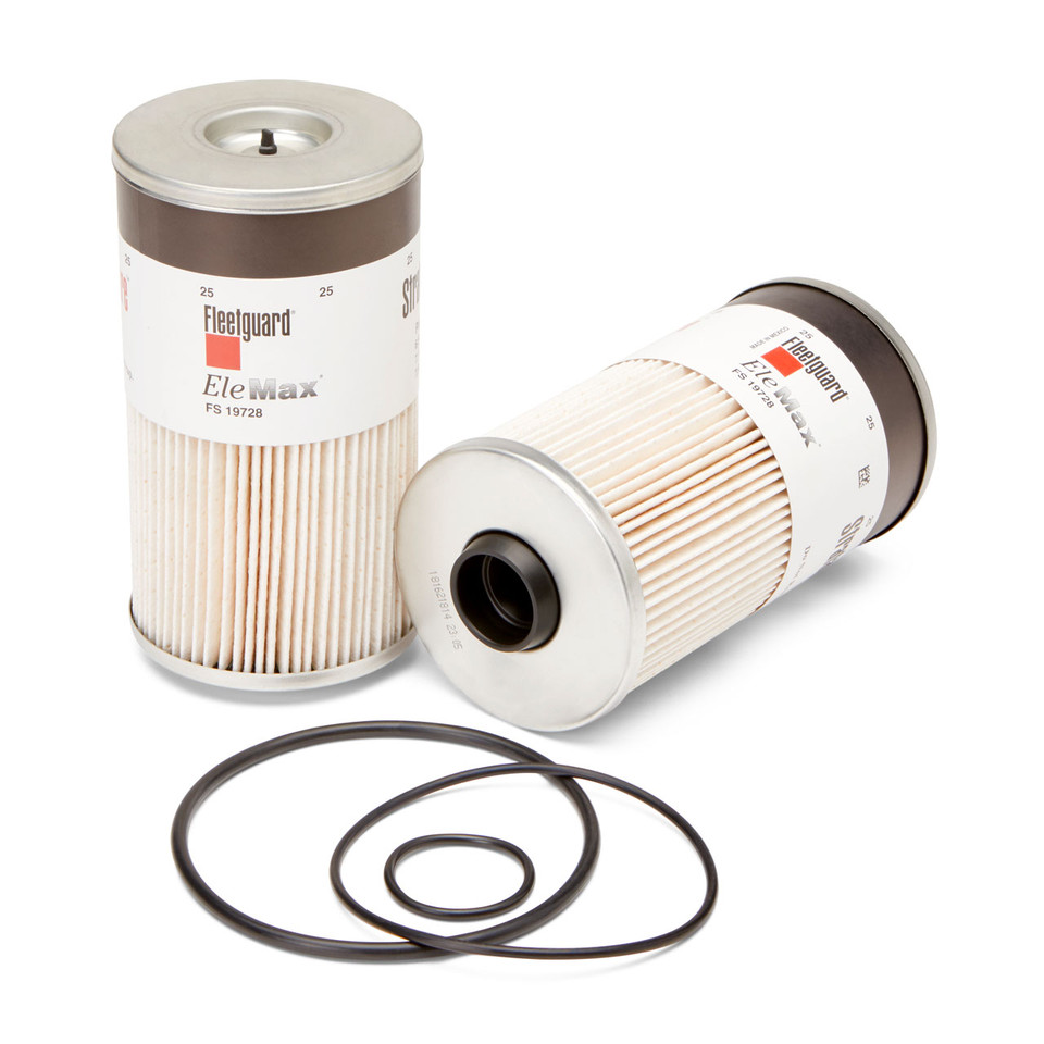 Fleetguard FS19763 EleMax Plus Fuel/Water Separator Filter, 7 Micron