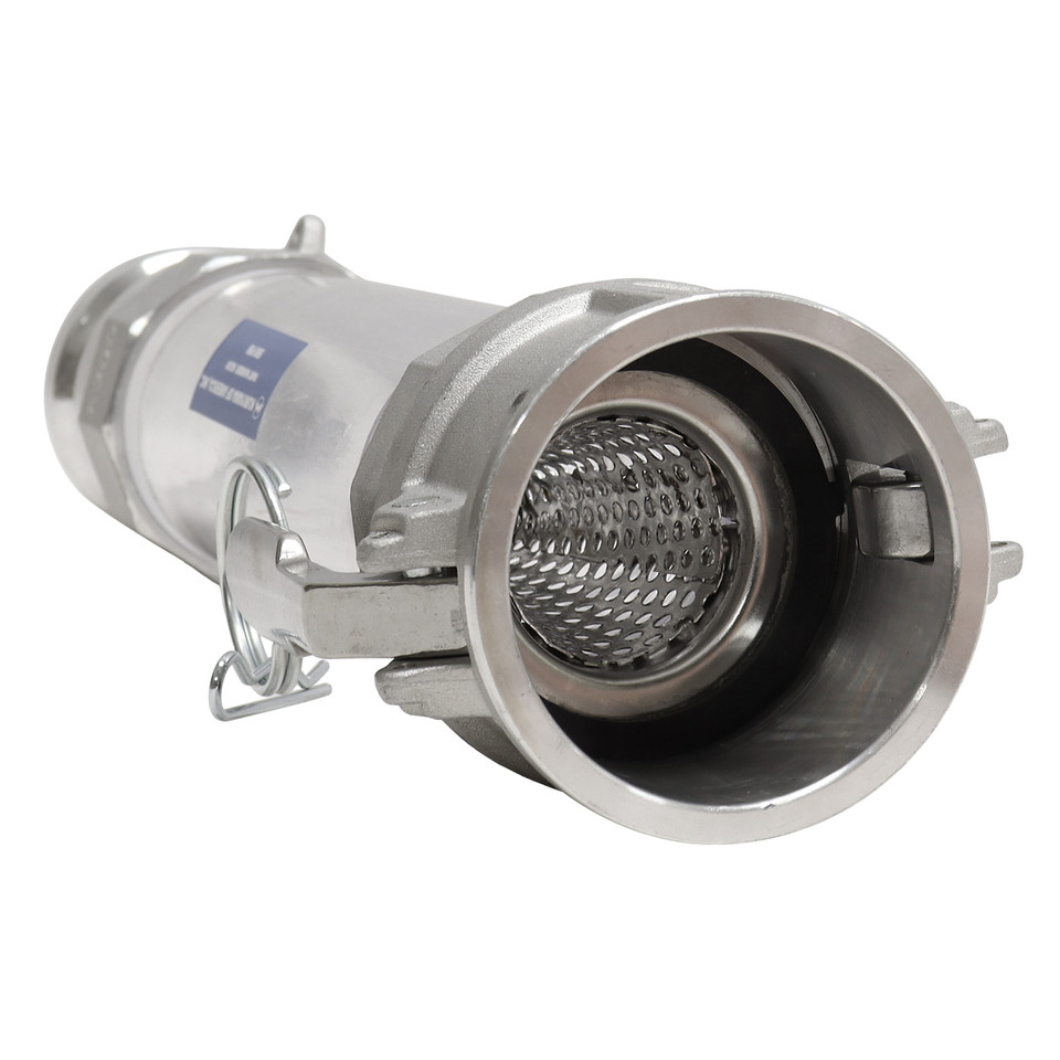 2 in. In-Line Camlock Sight Glass & Strainer Assembly - John M ...