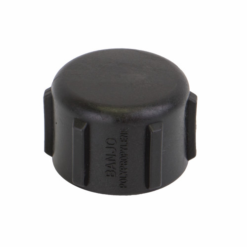 Banjo 1 1/4 in. Poly Pipe Cap - Sch. 80 - John M. Ellsworth Company