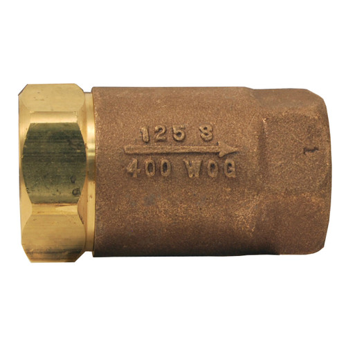 Dixon 1 in. NPT Stainless Steel Domestic Ball Cone Check Valves - John ...