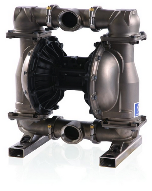 Graco Husky 3300 3 in. NPT Stainless Steel Air Diaphragm Pump w/ PTFE ...