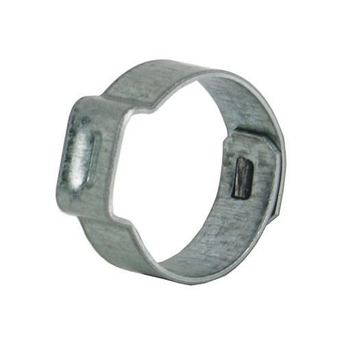 Dixon 5/8 in. Zinc Plated Steel Pinch-On Single Ear Clamp - 100 QTY ...