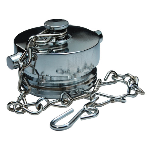 Dixon Powhatan Brass Cap & Chain - Rocker Lug