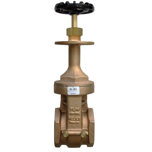 Morrison Bros. Series 535 2 in. Brass Gate Valve w/ Expansion Relief ...