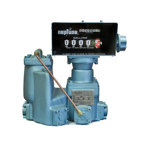 Neptune 4D-MD 1 in. LP Gas Dispenser Flowmeter - 3 to 18 GPM - 3/4 in ...