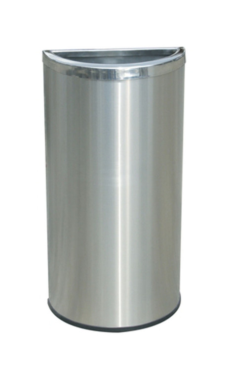 Commercial Zone Half Moon Waste Container - John M. Ellsworth Company