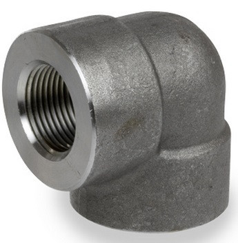 Smith Cooper 6000 lb Forged Carbon Steel 1/2 in. 90° Elbow Fitting ...
