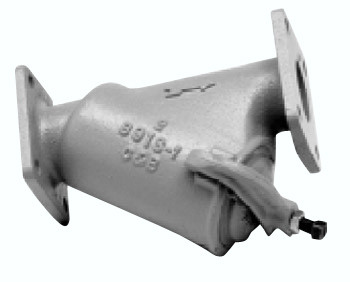 Clay & Bailey 891 Series 2 in. Cast Iron Square Flanged Line Strainer ...
