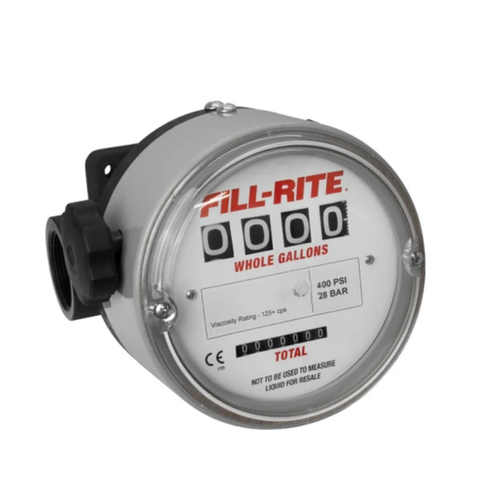 Fill-Rite TN760 1-1/2 in. NPT Mechanical Aluminum Nutating Disc Meter ...