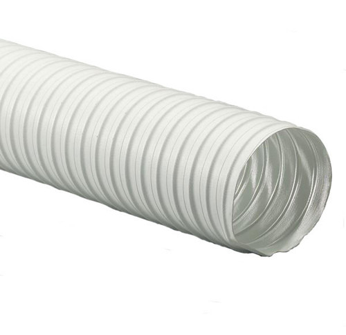 Flexaust® 25 ft. White Duct Hose (-20°F to 325°F) - John M. Ellsworth ...