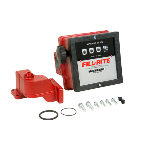 Fill-Rite 901 1 in. NPT Mechanical Meter & Kit for 300V Series Pump ...