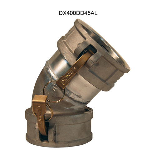 Dixon Aluminum Female Coupler x Female Coupler 45° Elbows - John M ...