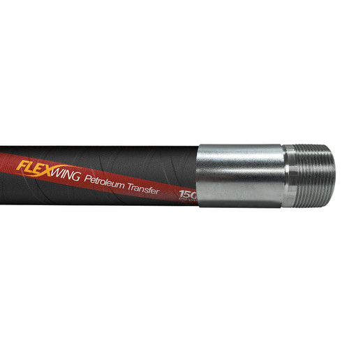 Continental ContiTech Flexwing 150 PSI Petroleum 2 in. Transfer Hose w ...
