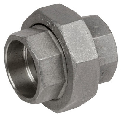 Smith Cooper Cast 150# Stainless Steel 1 in. Union Fitting - Socket ...