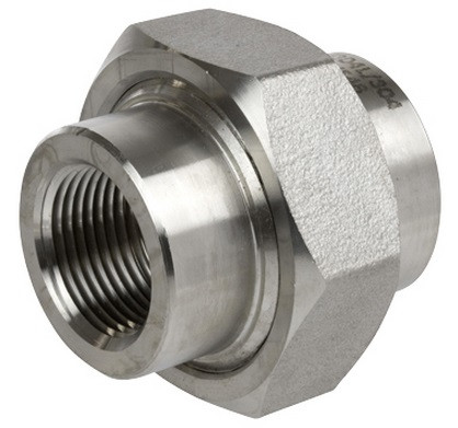 Smith Cooper 3000# Forged Stainless Steel 1 in. Union Fitting ...