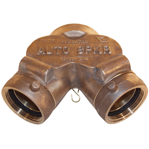 Dixon Powhatan Double Clapper Siamese Connections- Back Outlet
