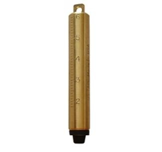 U.S. Tape 20 oz. Brass Innage Plumb Bob w/ Rubber-Tipped End - John M ...