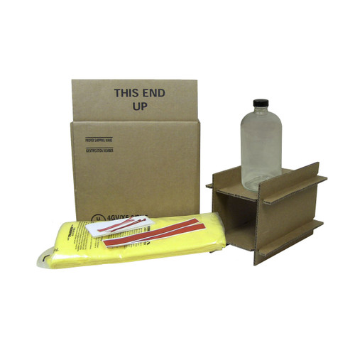 HAZMATPAC One 32 oz. Bottle w/ PVC Coating Packaging System - John M ...