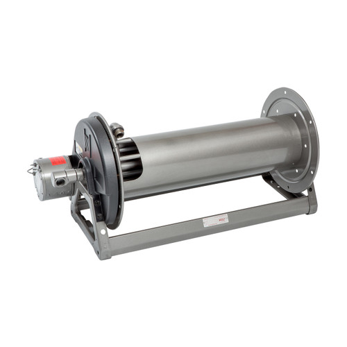 Hannay Reels F4000 Series 12V Power Rewind Booster Hose Reel, 1" x 50 ...