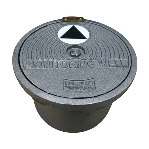 Morrison Bros. 519 Series 9 in. Watertight Test Well Manhole w/ 8 in ...