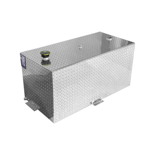 98 Gallon Aluminum Rectangle Double Wall Fuel Transfer Tank - John M ...