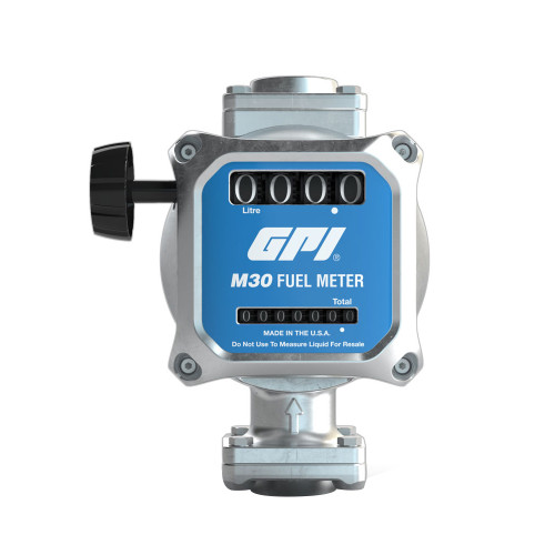 GPI M30 Mechanical Fuel Meter - Liters - John M. Ellsworth Company