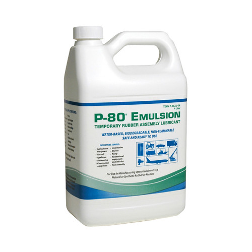 Dixon P-80 Emulsion Temporary Assembly Lubricant - 4 Liter Dixon P-80 Emulsion Temporary Assembly Lubricant - 4 Liter