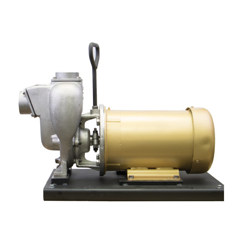 Banjo 2" SS Centrifugal Pump w/ Three Phase 5 HP Electric Motor