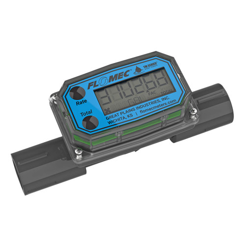 GPI TM Series 1/2 in. FNPT Electronic Water Flow Meter w/ LCD Display ...