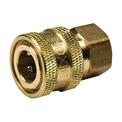 Dixon E-Series 3/8 in. NPTF Straight Through Female Threaded Coupler