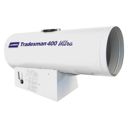 L.B. White Tradesman® 400 Ultra Forced Air 400,000 BTU Direct Fired LP ...