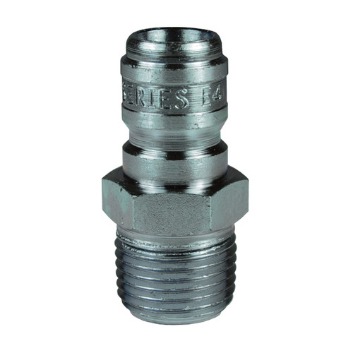 Dixon E-Series Steel Straight Through Interchange Male Plug