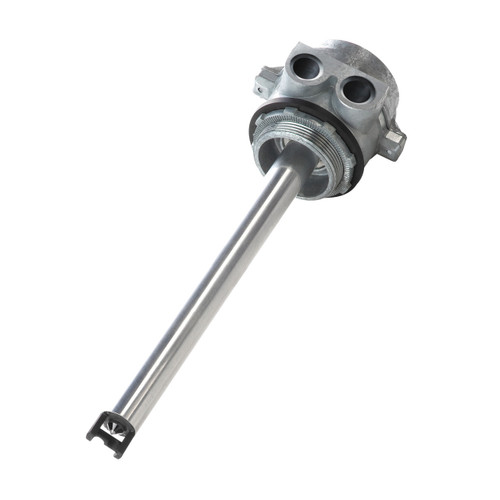 Scully 5-Wire Optic Sensor, 12" Shaft, 2" NPT Holder, 2 1/8" Medium Cap