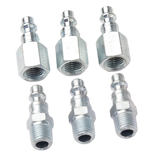 RapidAir Quick Coupler Plug Assortment, 6 Pack - John M. Ellsworth Company