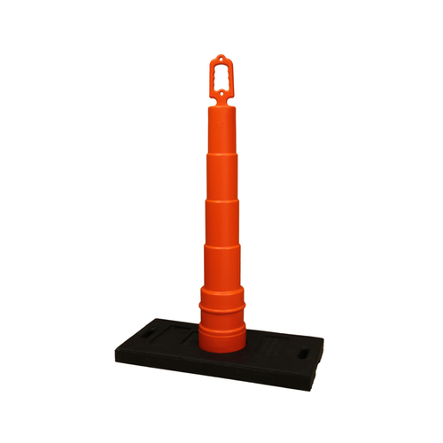 Lakeside Plastics Perimeter Defender 42 in. OSHA Compliant Warning Line ...