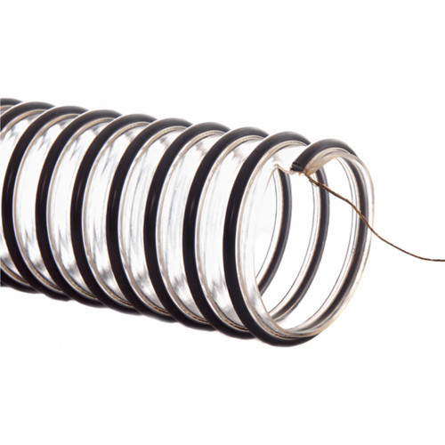 Flex-Tube FlexStat Clear Static Dissipative Polyurethane Duct Hose - 50 ...